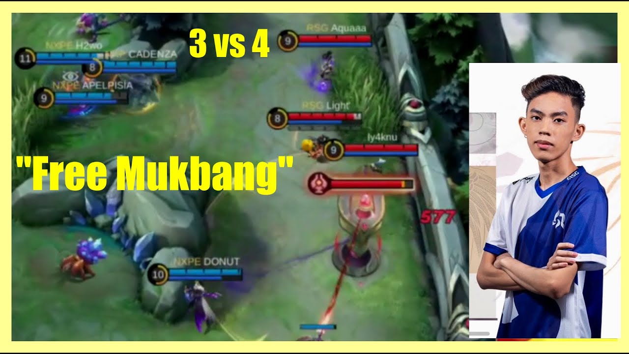 NXP Evos takes a Free Mukbang Bomb on Aqua's Lylia - YouTube