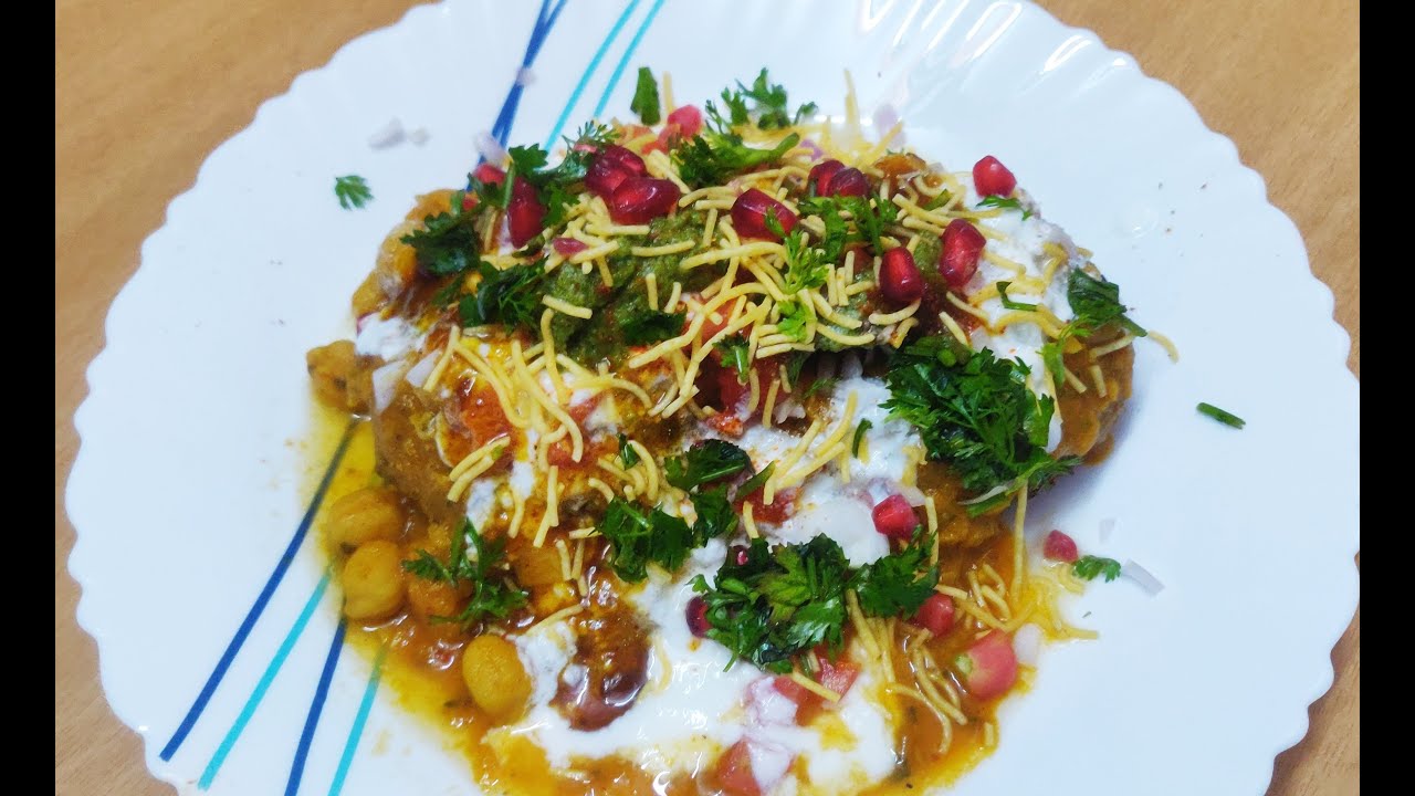 PUNJABI CHATPATI CHOLLE TIKKI RECIPE | CHOLLE TIKKI | CHATPATA CHAAT ...