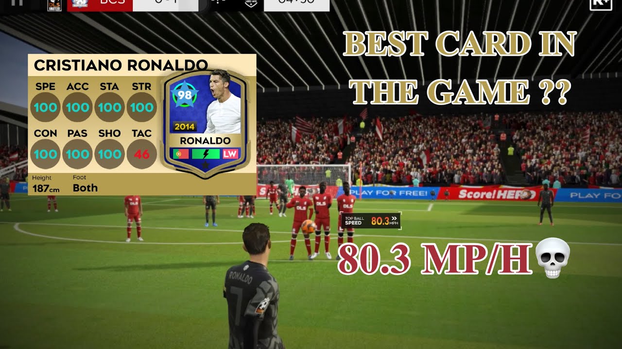 Maxing And Trying Ronaldo 98 Champion Card In DLS 25, The Best… - YouTube