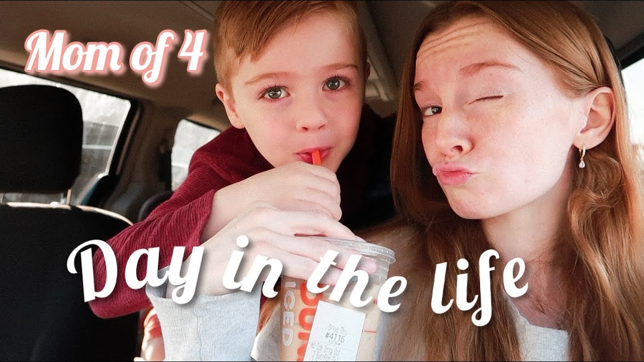 STAY AT HOME MOM OF 4 | SOLO DAY IN THE LIFE WITH 4 KIDS 2024 - YouTube