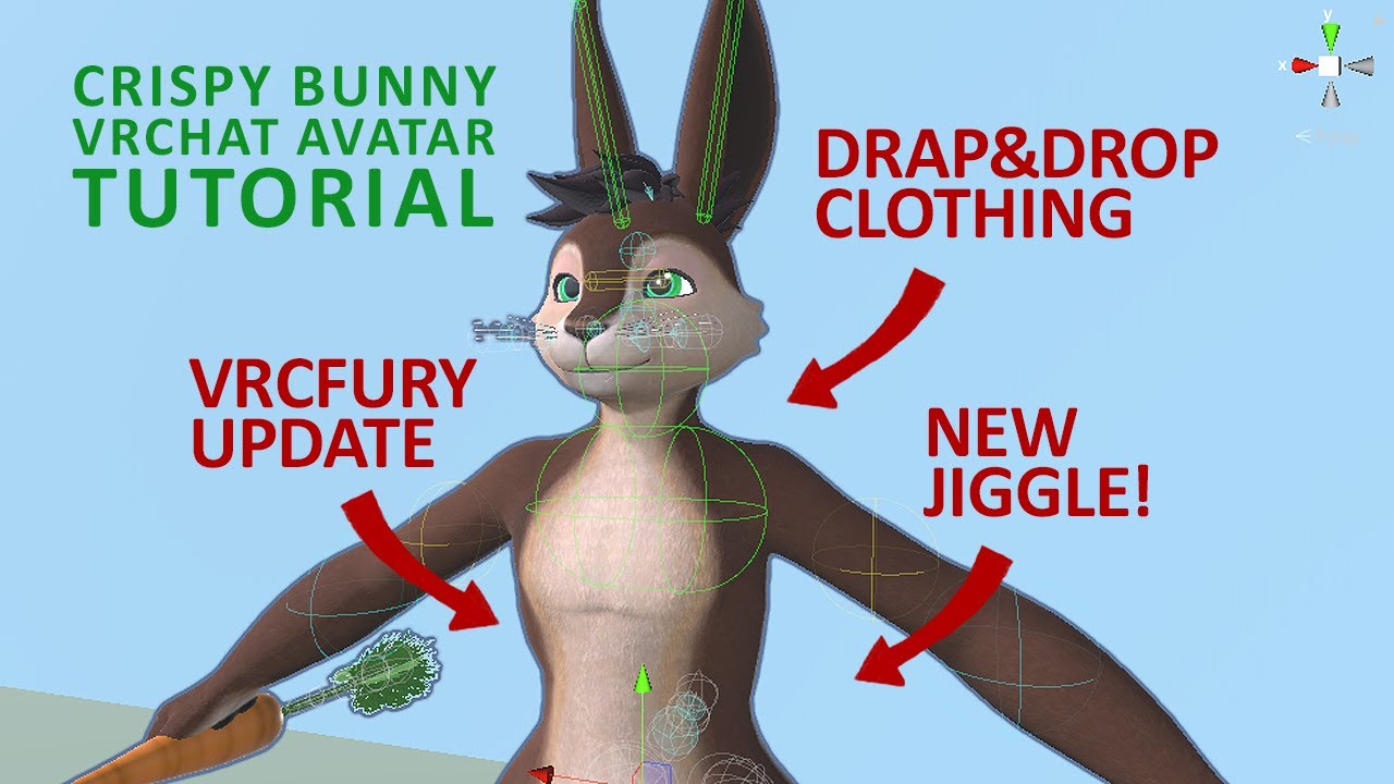 Crispy Bunny Vrchat Avatar Tutorial V07 Youtube