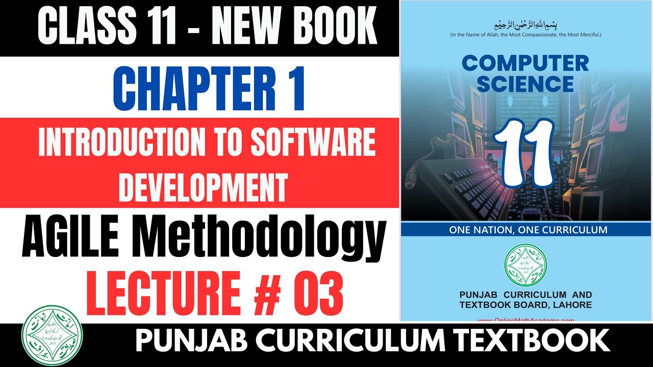 Class 11 Chapter Lecture 3 Computer New Book 2025 Punjab board | Agile ...