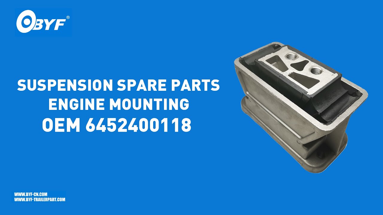 Engine Mounting (Rear) For Mercedes Benzs OEM 6452400118 - YouTube