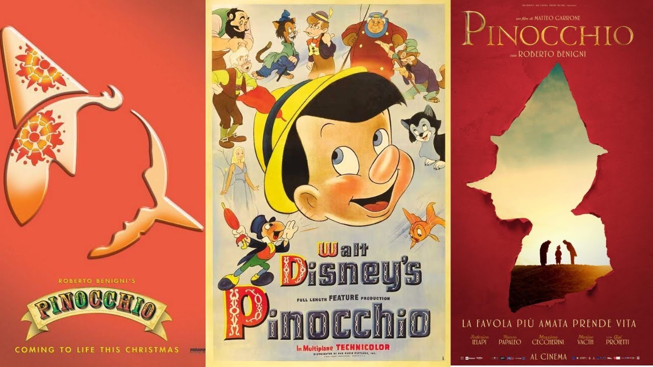 Lo MEJOR y PEOR de PINOCHO: La de 1940 vs 2002 vs 2019 - YouTube