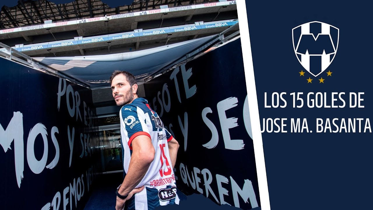 Todos los goles de José María Basanta con Monterrey- GOAL - YouTube
