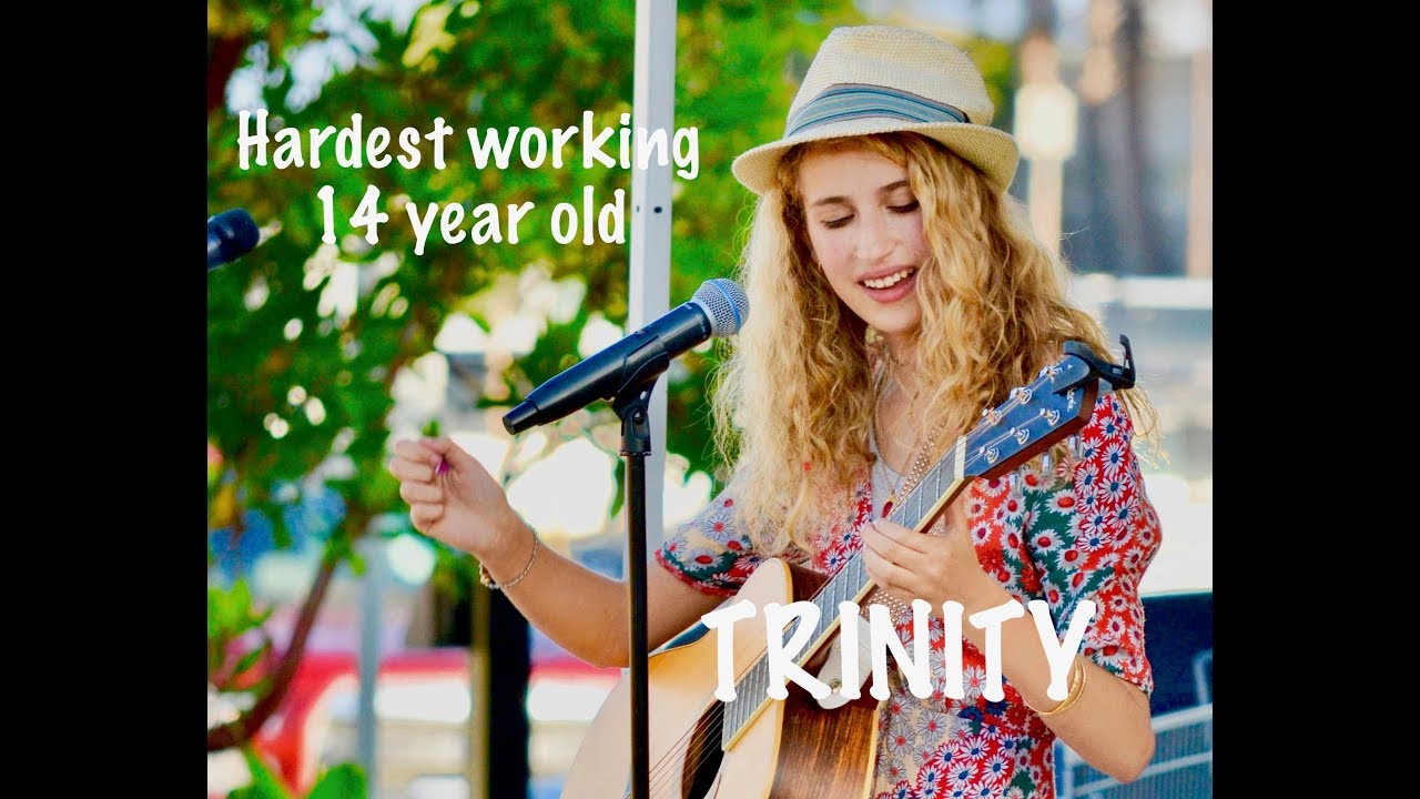 14 year old singer plays 50 gigs in one year! (20/50) - YouTube