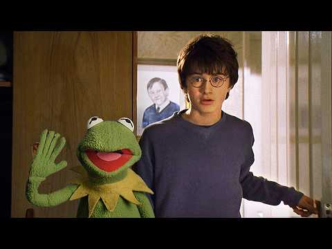 The Chamber of Secrets but Kermit is Dobby