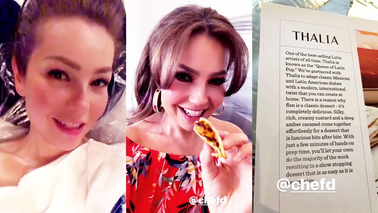 Thalia - Instagram Story - May 2, 2018 - YouTube