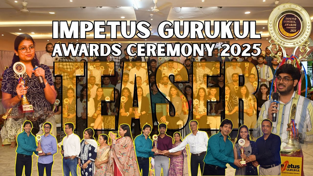 Impetus Gurukul Award Ceremony Teaser 2025 | Impetus Gurukul Results | Impetus Toppers - YouTube