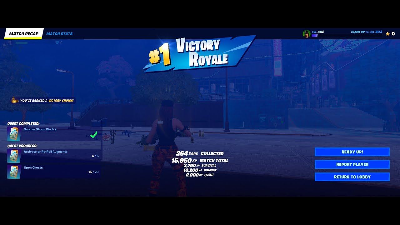 Fortnite T 4 C 4 Ultimo Recurso Cero Construccion Duos Victoria
