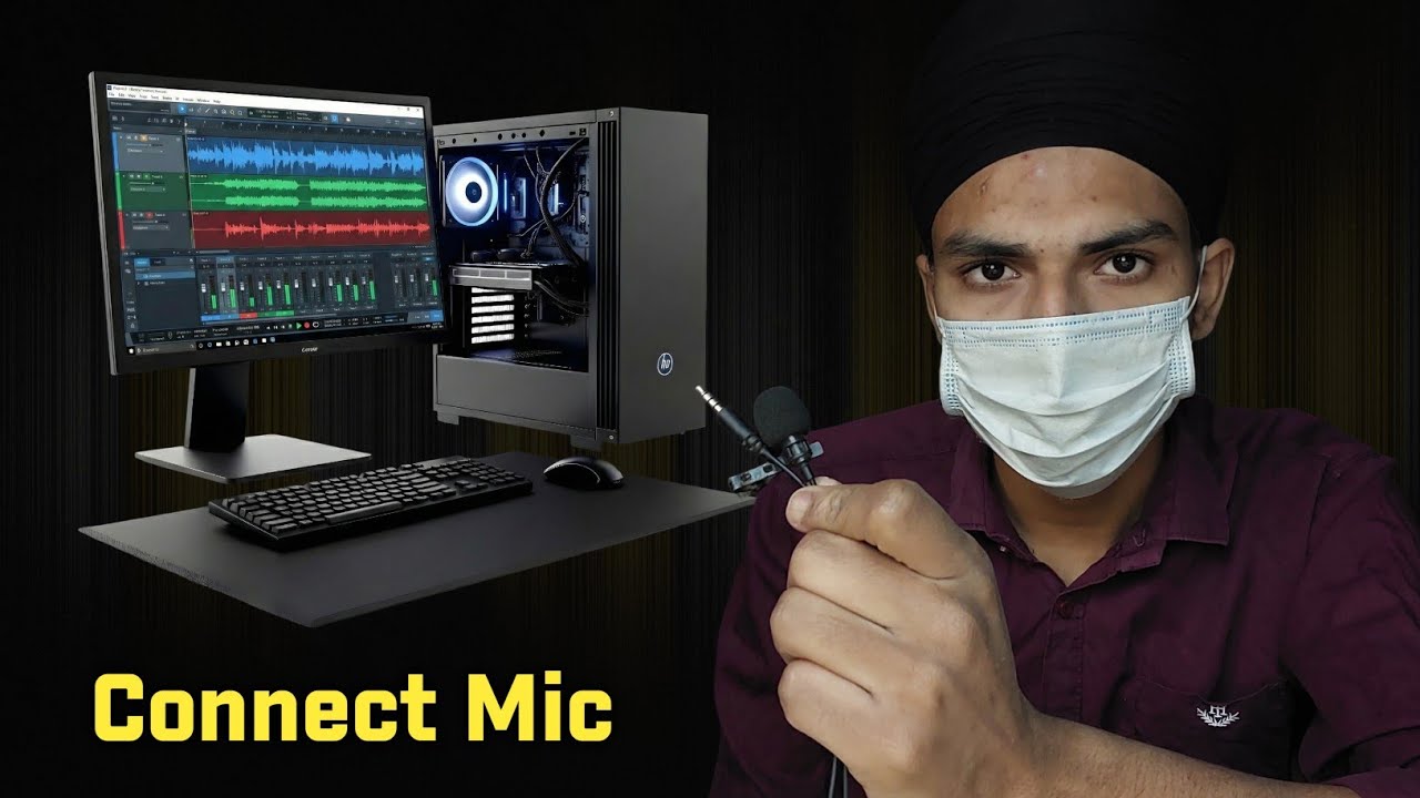 How to Connect Mic on Pc ( 100% Workable ) | Connect mic On Computer ...
