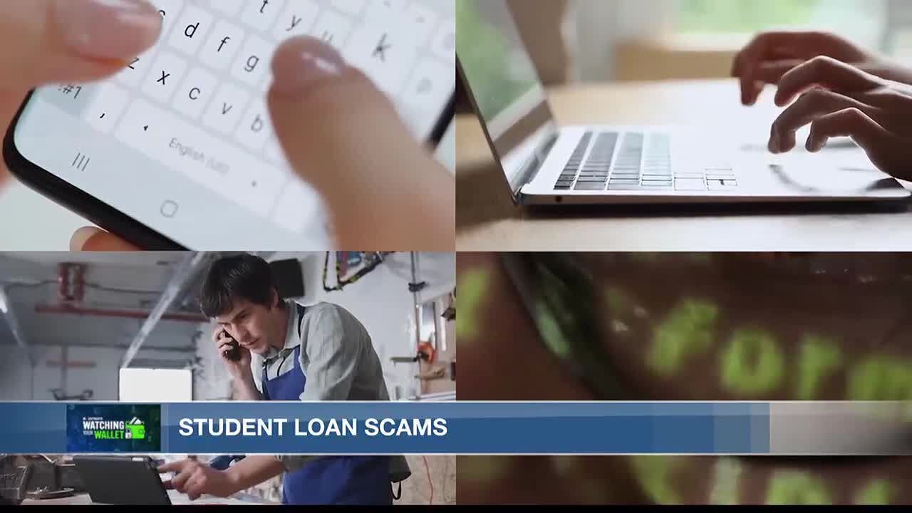Student loan debt relief scams on the rise - YouTube