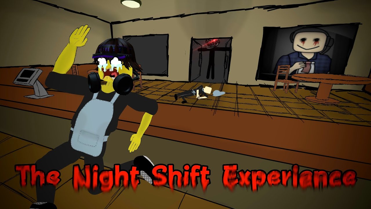 What it's like to work the Night Shift: | Random Roblox Horror Games ...