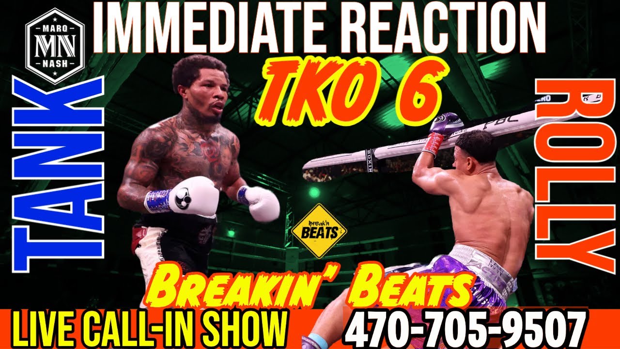 Tank Davis KOs Rolly Romero | Gervonta Davis KNOCKS OUT Rolando Romero ...