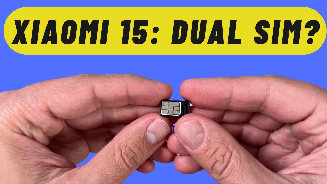 How to Insert SIM in Xiaomi 15 (Dual SIM?) - YouTube