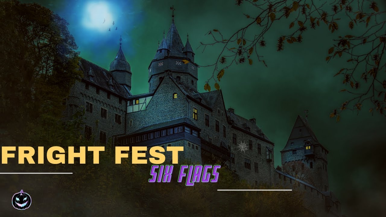 Fright Fest at Six Flags 4K Jackson, NJ - YouTube