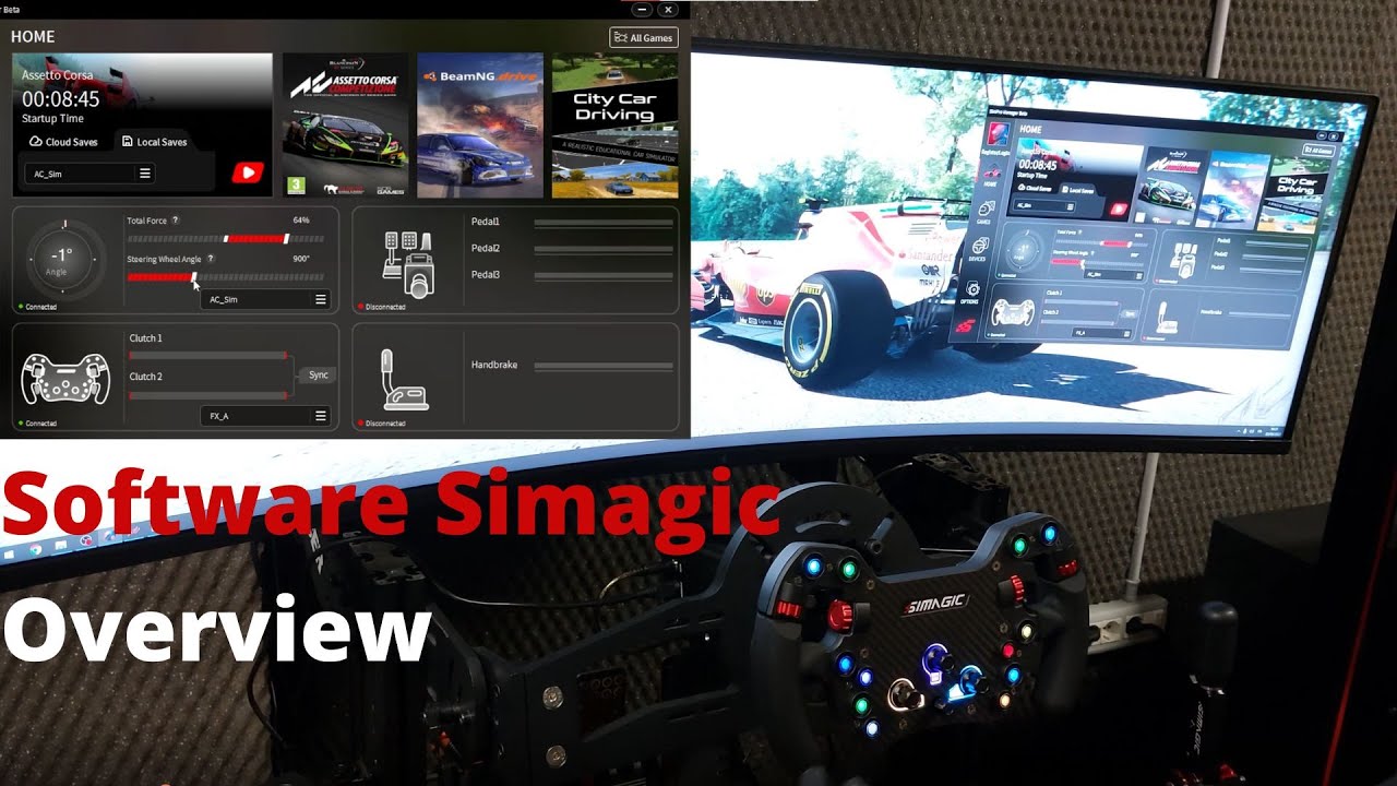 SimPro Manager Overview | Panoramica Software Simagic - YouTube