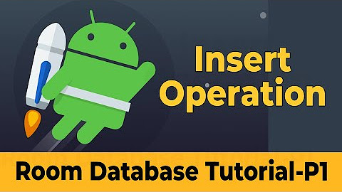 Android Room Database Tutorial - YouTube