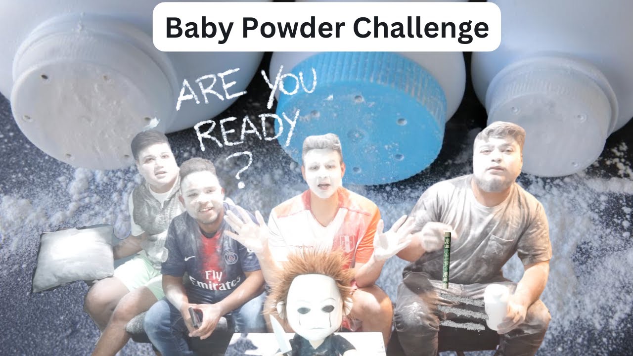 Baby Powder Challenge | Edicion Manco Mayers - YouTube