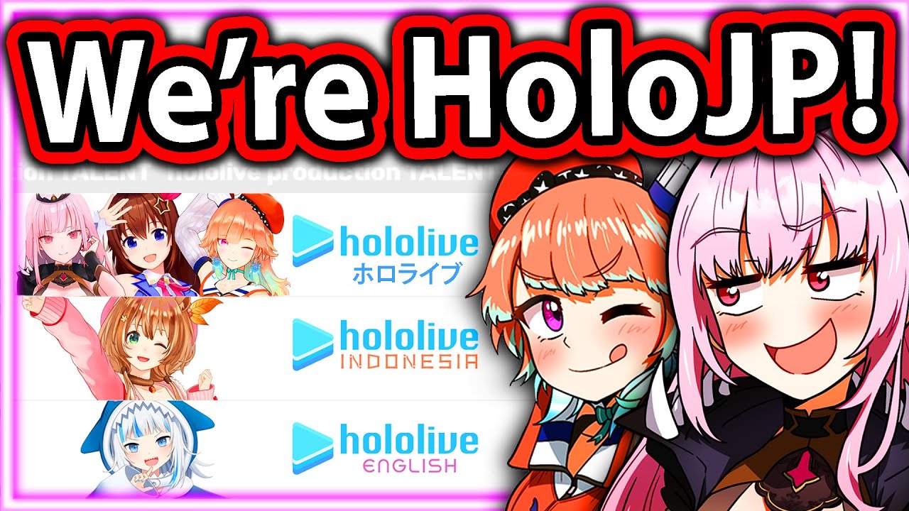 Calli and Kiara Are HoloJP Now Apparently 【Mori Calliope / Hololive EN ...
