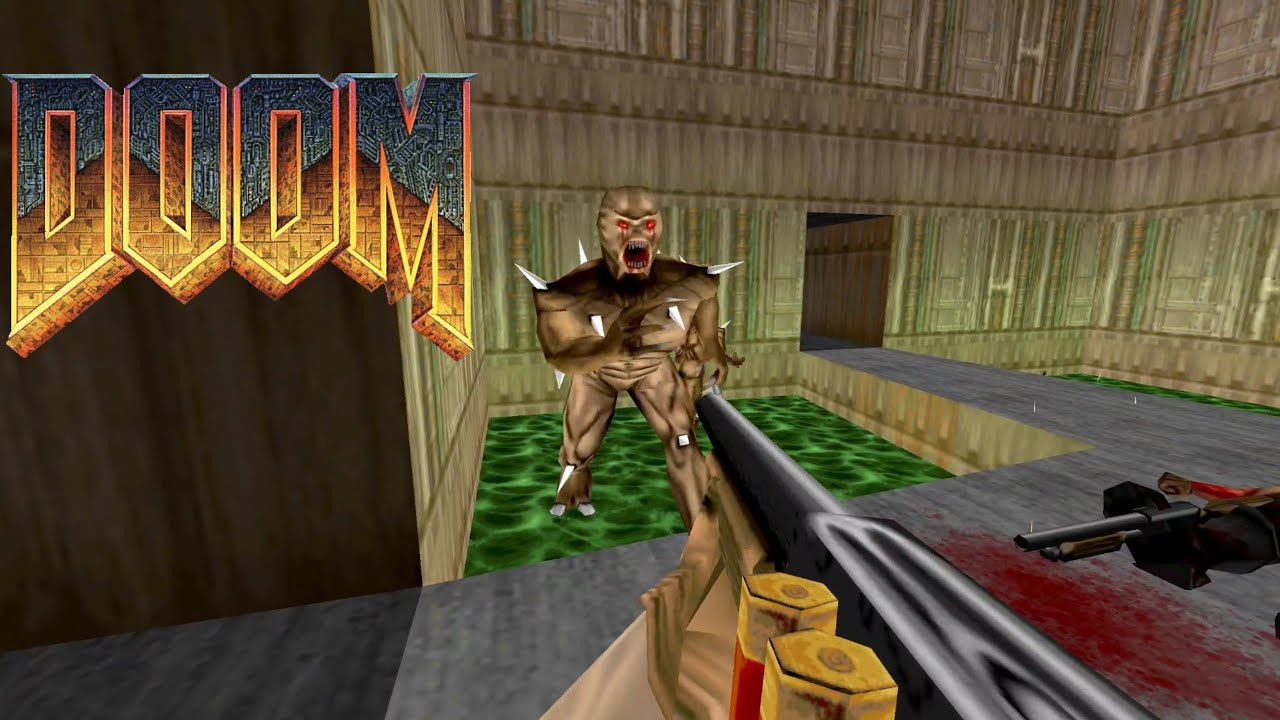 Doom 1 Reloading Levels 5-6 Phobos Lab And Central Processing Classic ...