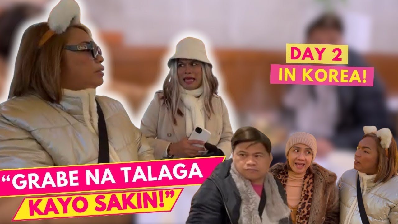 KAWAWA NAMAN SI DYOSA POCKOH! 🔴 DAY 2 IN KOREA NG OGIE DIAZ SHOWBIZ ...