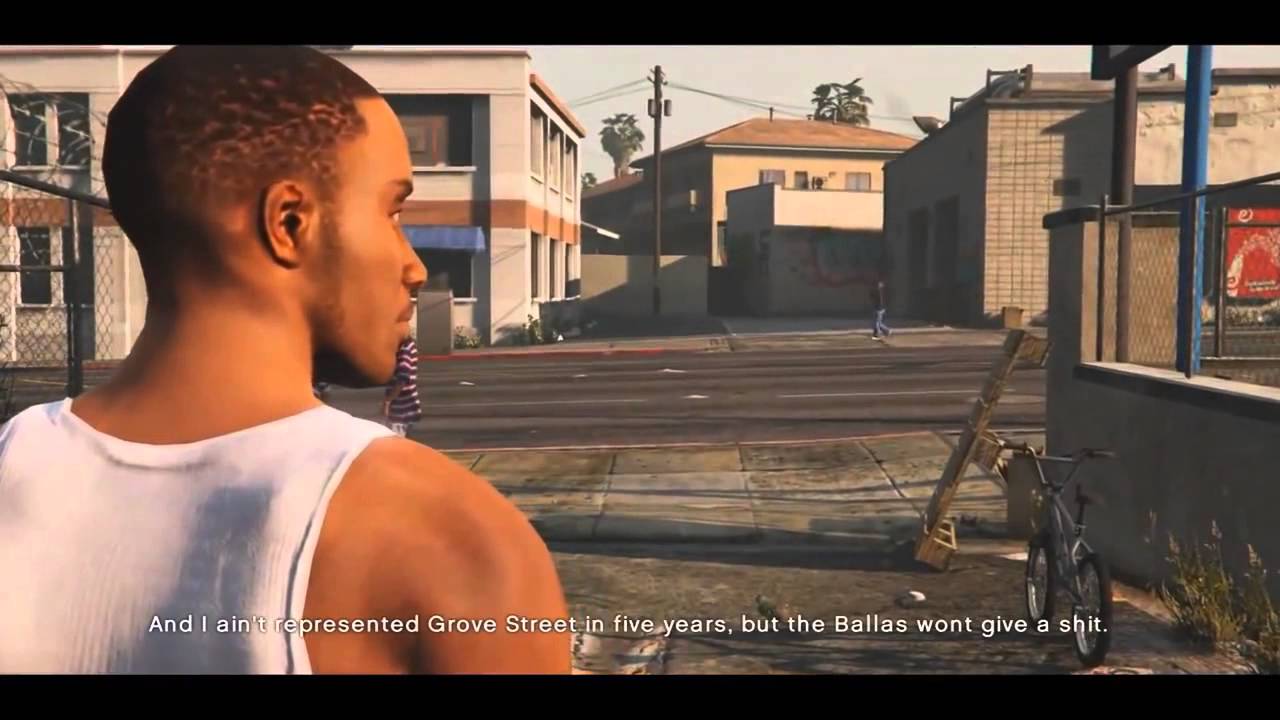 GTA 5 San Andreas Intro Remade Grove Street 4 Life! GTA V Gameplay ...