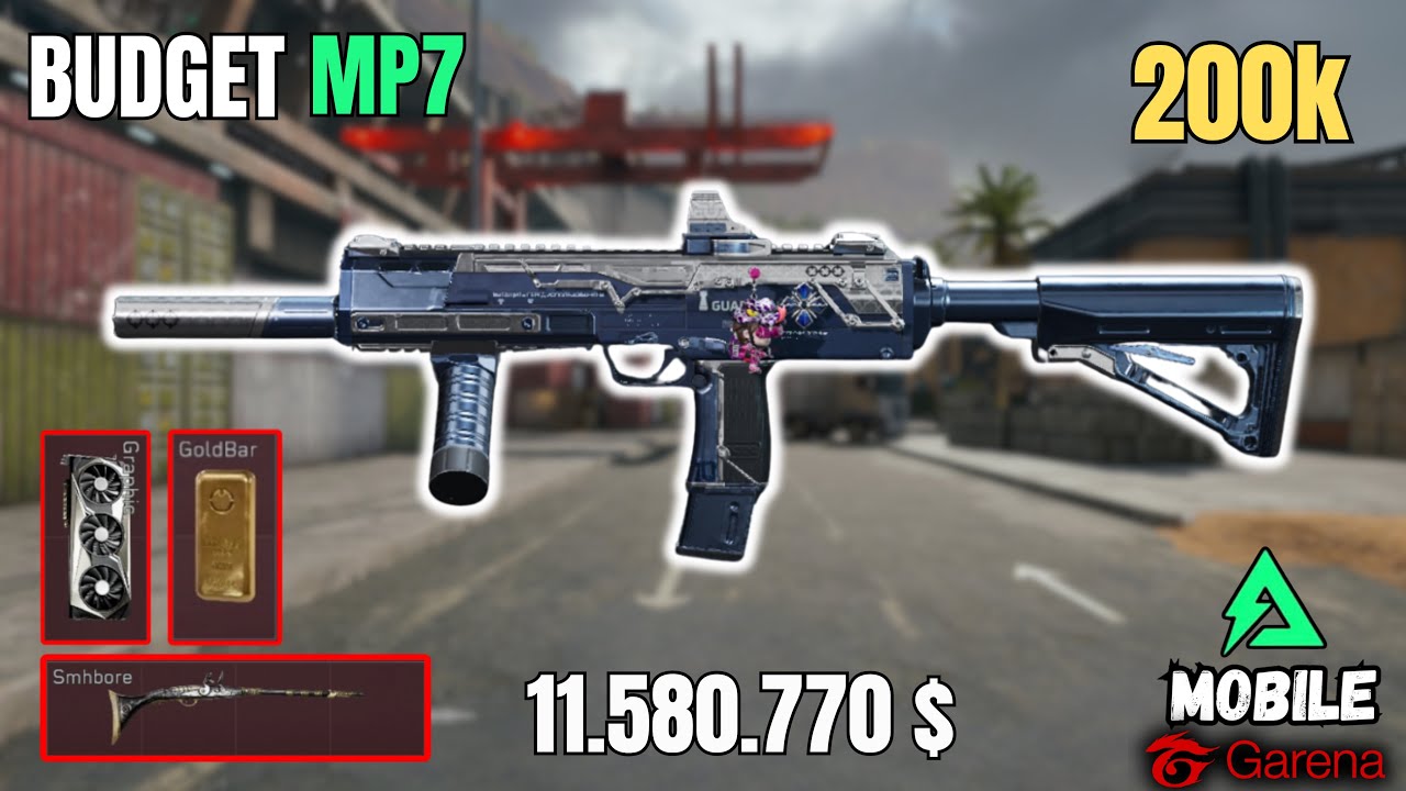 BEST MP7 BUDGET LOADOUT GAMEPLAY - GARENA DELTA FORCE MOBILE OPERATIONS ...