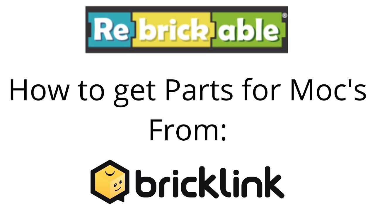 How to get Parts for Moc's from Rebrickable on Bricklink - YouTube