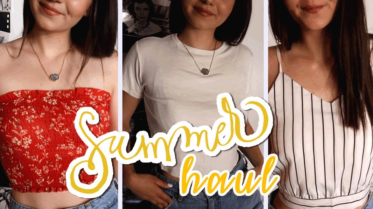 Το HAUL το καλοκαιρινό! 🌞 (μαγιώ, πέδιλα, φορεματάκια και τέτοια) - YouTube