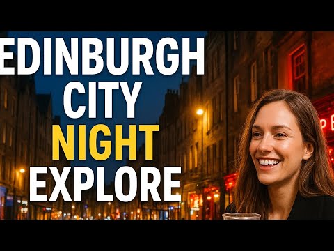 Night Out in Edinburgh! City Lights, Street Vibes & Fun Moments With a ...