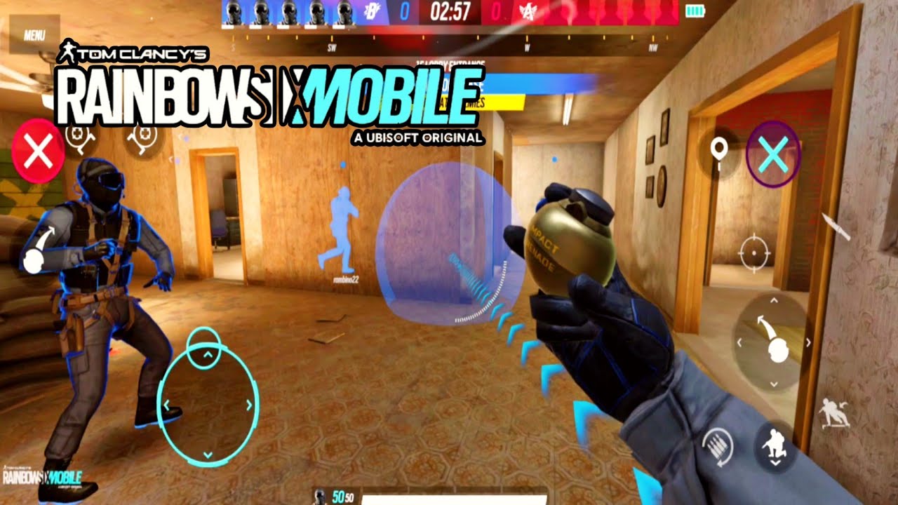 Tom Clancy's Rainbow Six Siege Mobile Team Deathmatch Grenade Gameplay ...