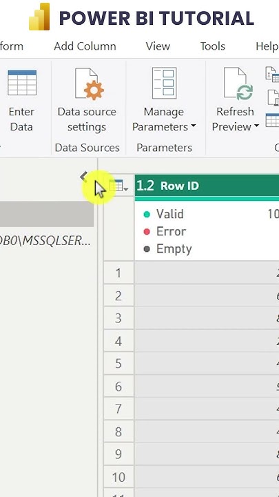 How to create a Parameter to change Data Source Settings in Power BI? - YouTube