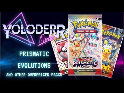 YOLODERR FINALLY OPENS POKEMON PRISMATIC EVOLUTIONS LIVE ON TWITCH - YouTube