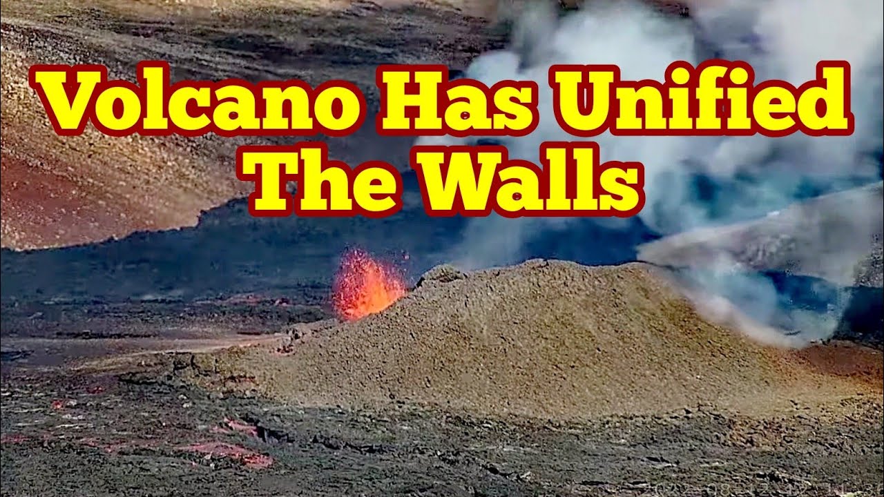 Meradalir Volcano Has Unified Its Walls, Iceland Fagradalsfjall ...