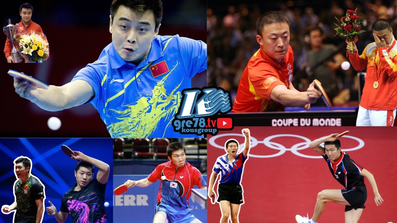 The Penhold Kings of Table Tennis 🏓 Wang_Hao, Ma Lin, Xu Xin, Ryu Seung ...