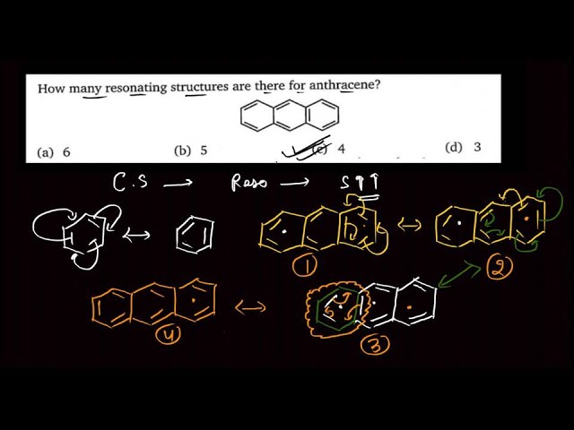 Anthracene Resonance Structures Anthracenes