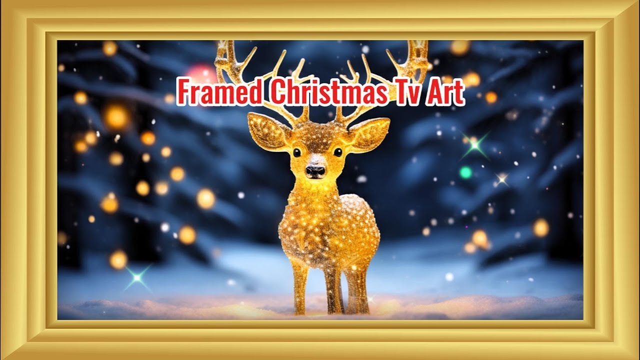 Framed Magic Christmas Tv Art Christmas Adverts 2024 - YouTube