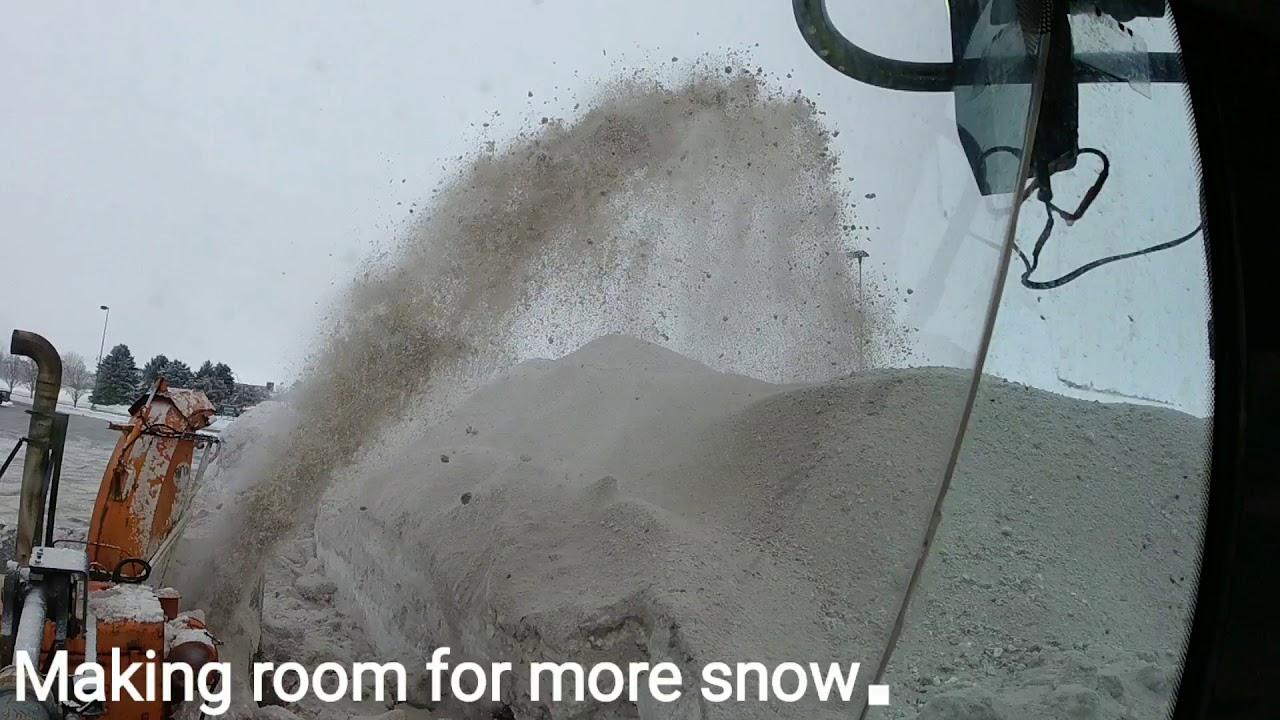 Snow stacking 2020 - YouTube