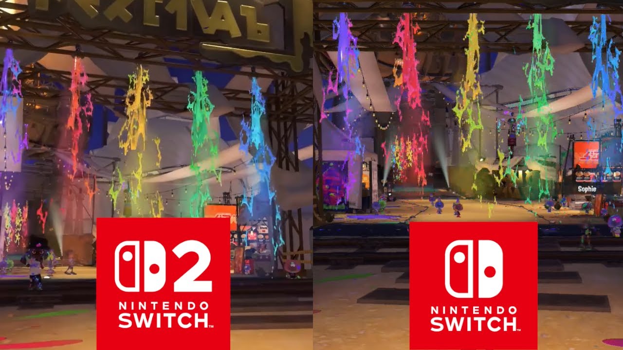 Splatoon 3 Switch 2 Vs Switch 1 Details Revealed! - YouTube