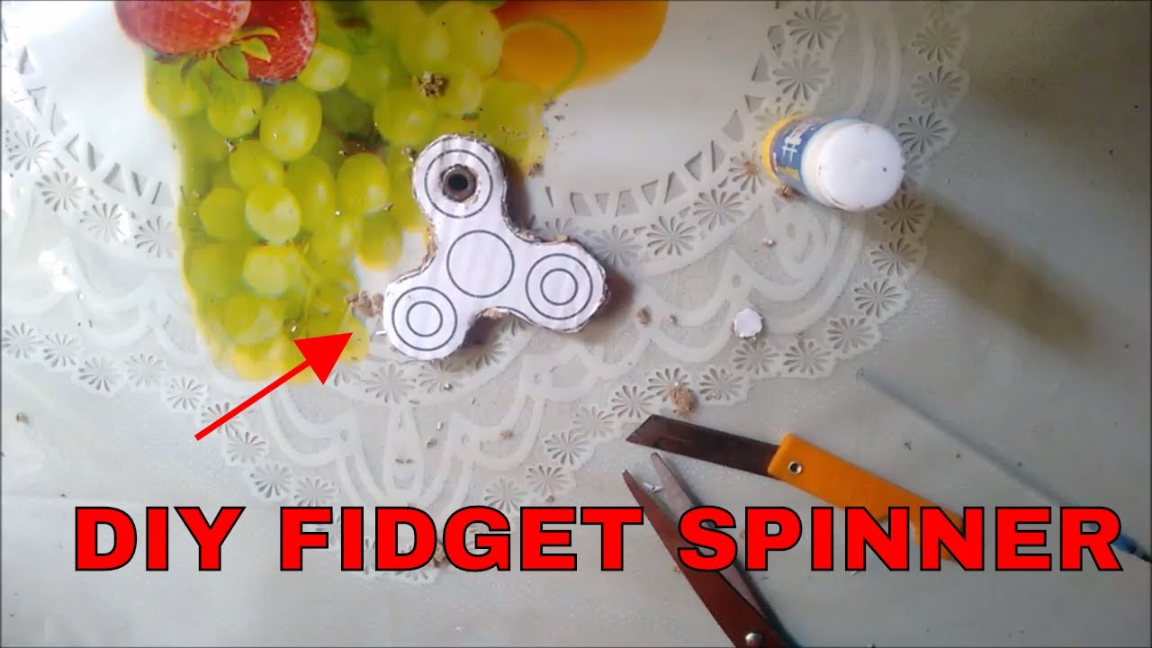 DIY FIDGET SPINNER WITHOUT BEARINGS! | Creative Brainz - YouTube