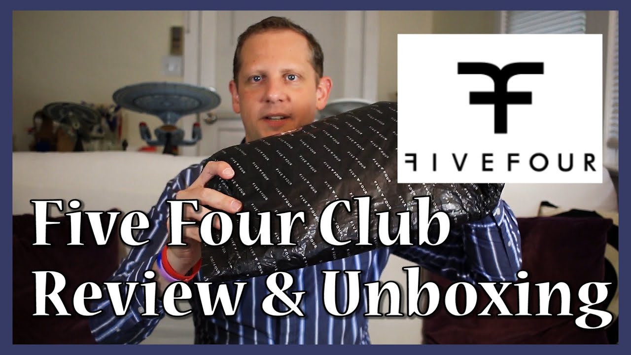 Five Four Club Review and Unboxing Monthly Clothing Box - YouTube