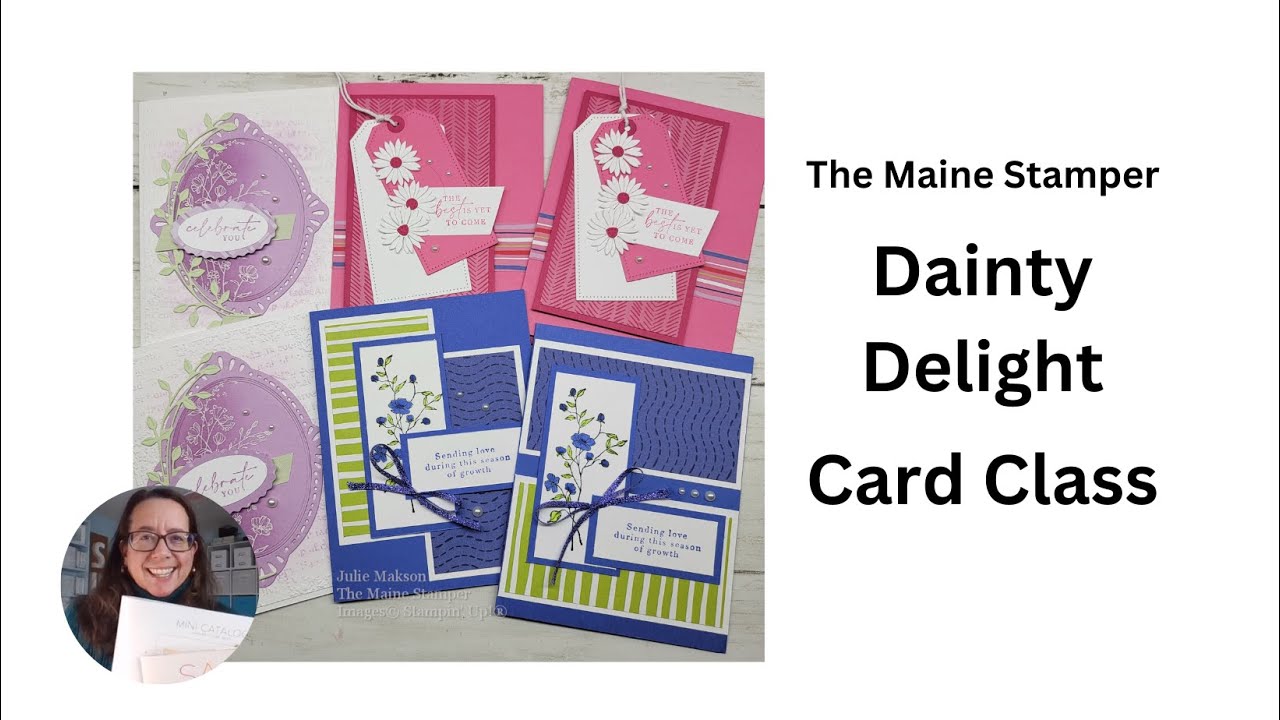 Dainty Delight Card Class - YouTube