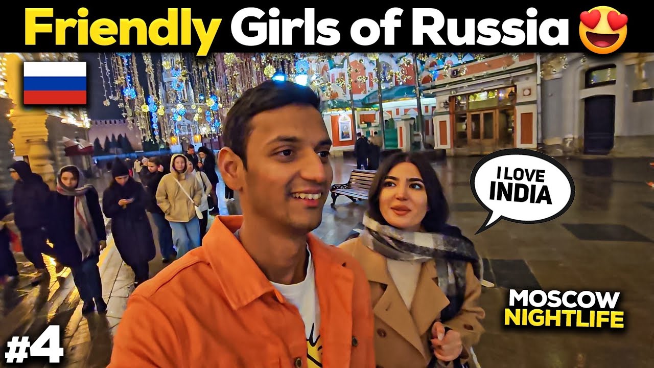 Are Russian Girls Friendly in Nature? Nightlife in Moscow, Russia 😍 ...
