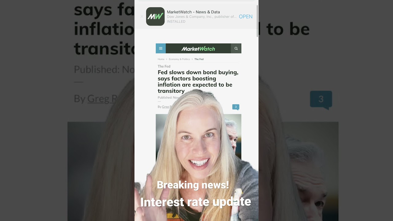 #Shorts Breaking News: Fed Meeting and Mortgage Interest Rates 11/3 ...