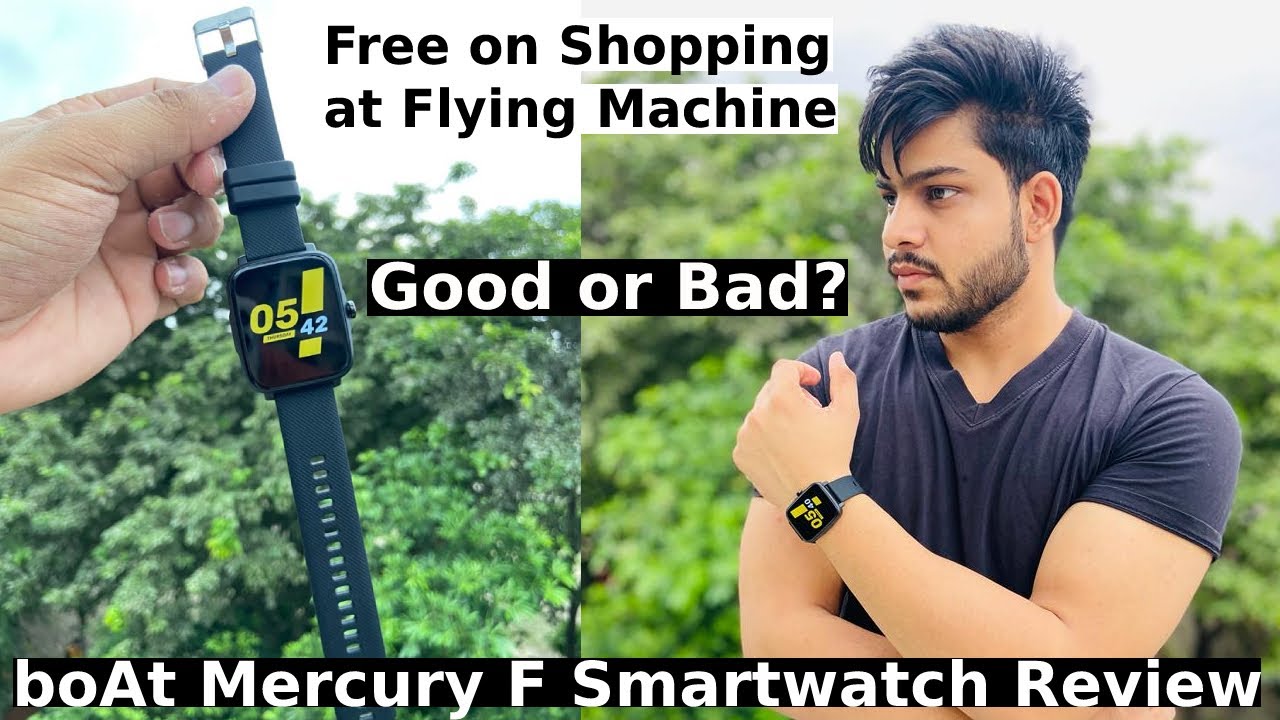 Purchase at Flying Machine & Get Free Boat Mercury F Smartwatch ...