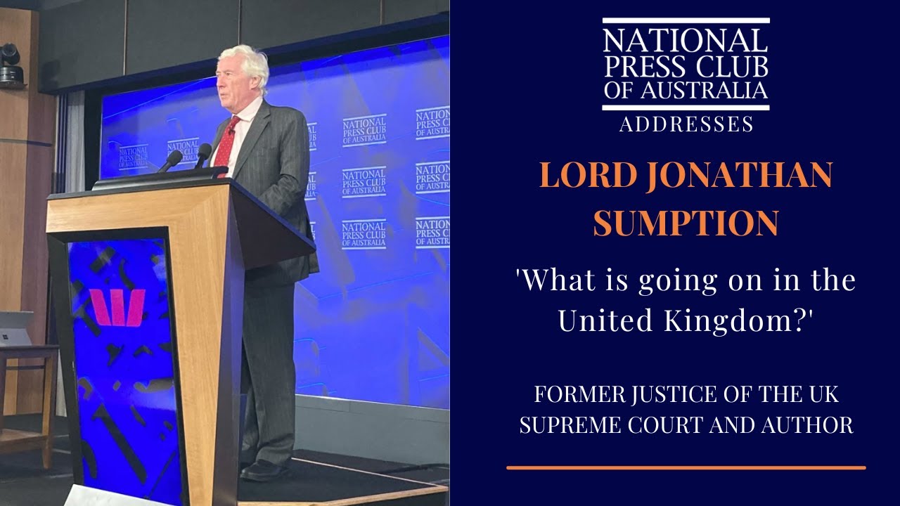 IN FULL: Lord Jonathan Sumption, Former UK Supreme Court Justice and ...