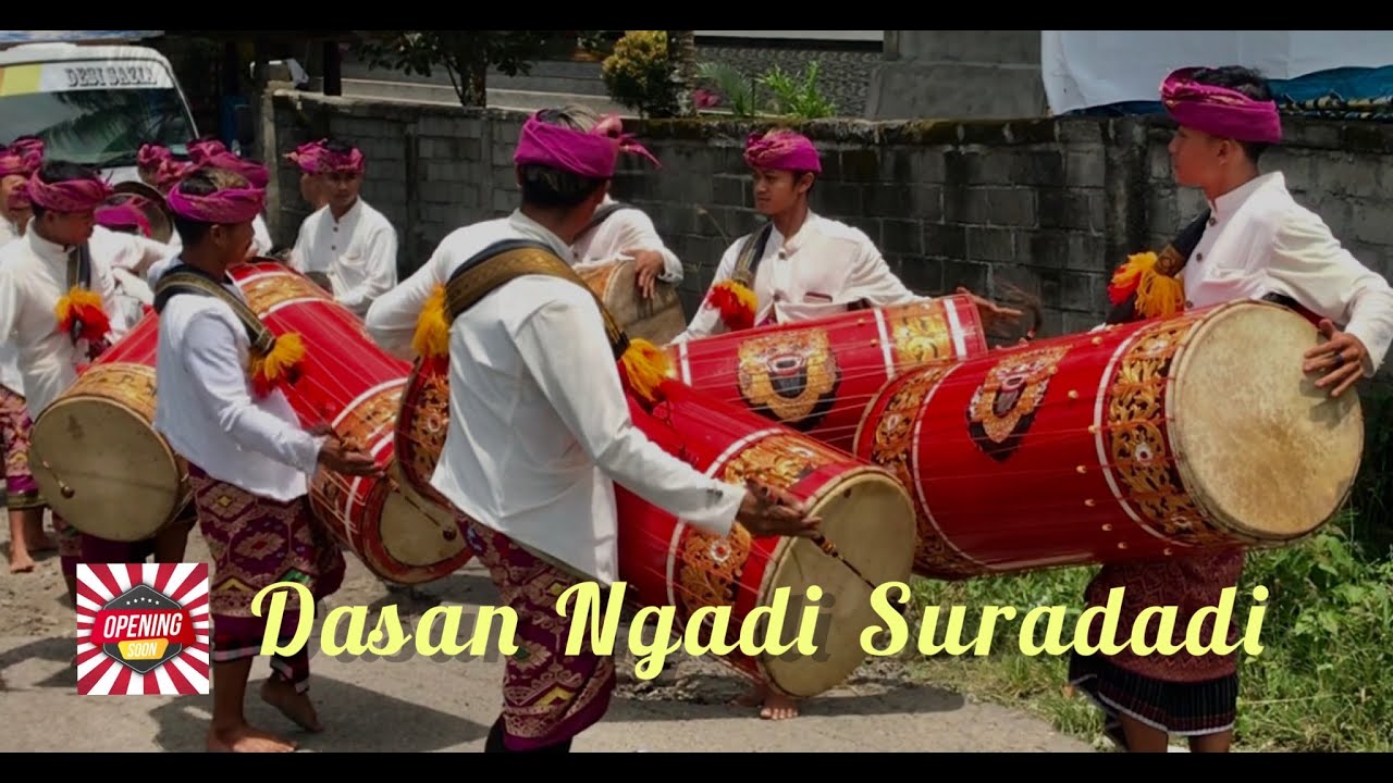 TABUH PEMBUKA GENDANG BELEQ DASAN NGADI SURADADI GAWE KELAGAK - YouTube