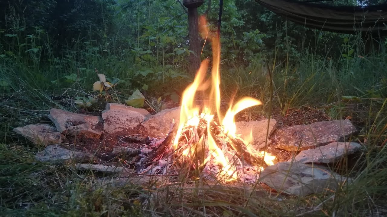 Chilling Outside By My Campfire - YouTube