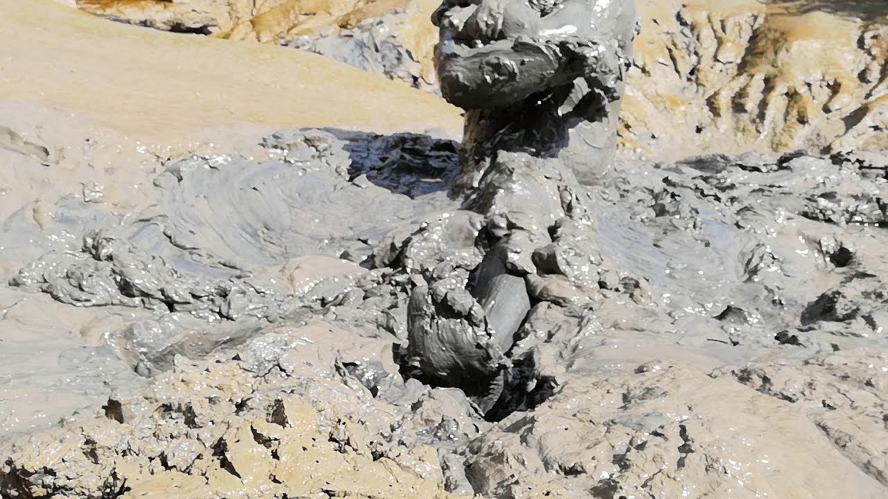 Filthy mucky sludge slurry head dunks in speedos - YouTube